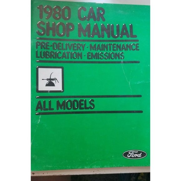 Ford | Other | 98 Ford Car Shop Manual Pre Delivery Maintenance Lubrication All Models | Poshmark